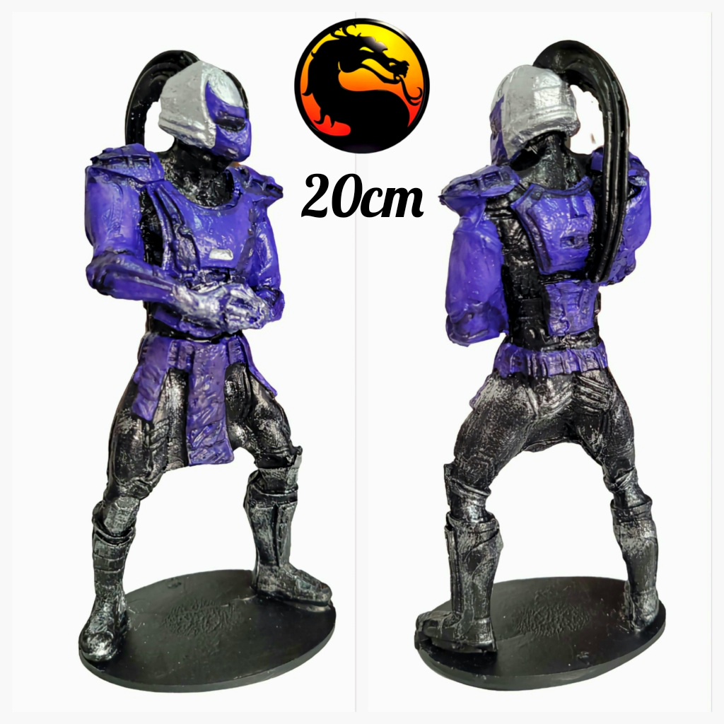 Boneco Mortal Kombat Smoke Cyber Ninja Action Figure | Shopee Brasil