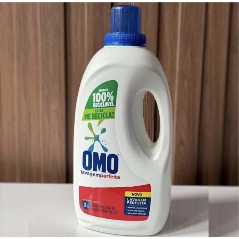 sabao liquido OMO lavagem perfeita 3litros | Shopee Brasil