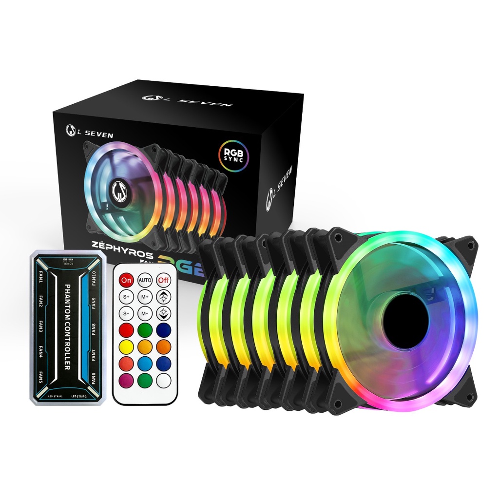 Controladora Fan Cooler Rgb Sync Pro Dt3 Sports Zx120 - Escorrega o Preço
