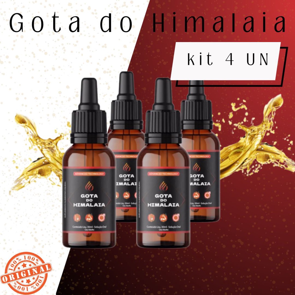 GOTA DO HIMALAIA MEGA POTENTE 4 FRASCOS | Shopee Brasil