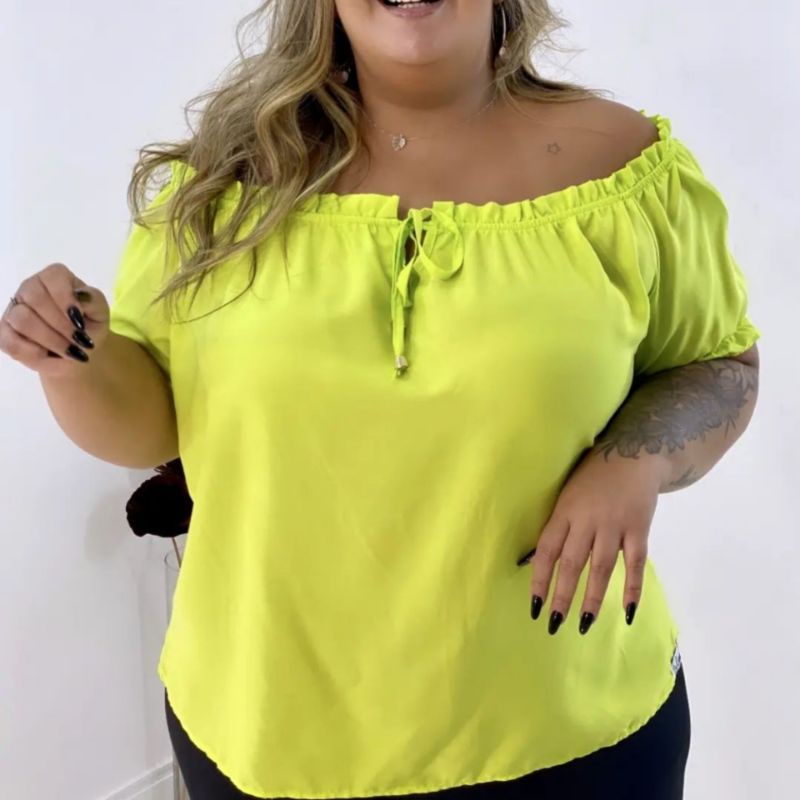 bata de viscose plus size | Shopee Brasil