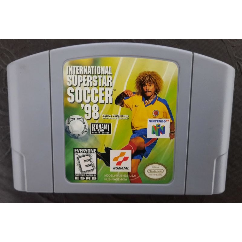 International Superstar Soccer 98 Nintendo 64 | Shopee Brasil