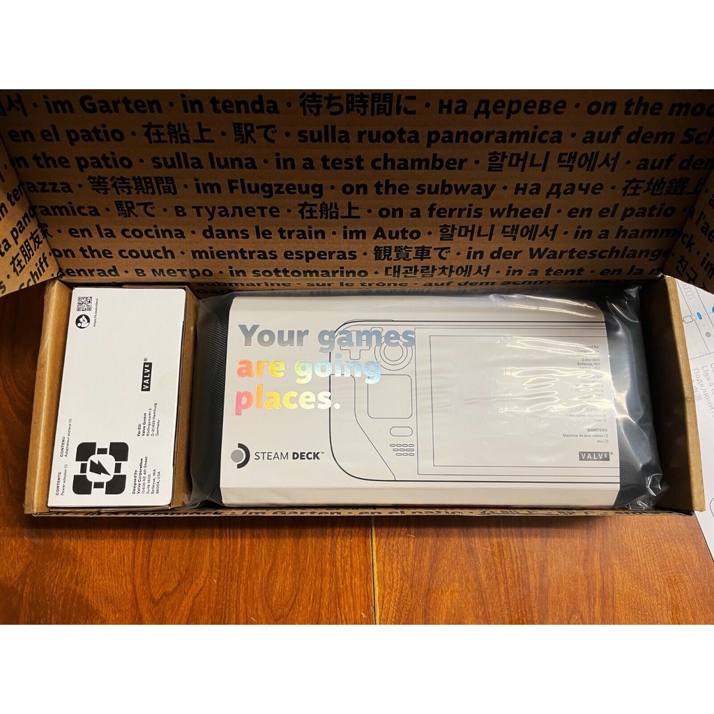 Console portátil Valve Steam Deck de 512 GB, novo em folha - Desconto ...