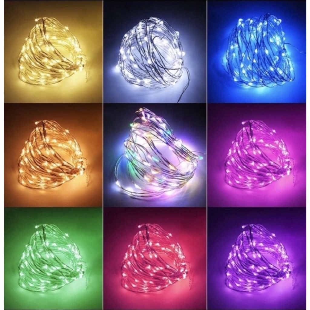 Fio Fada 3M Cordão Luz Cores 30 Leds 2 Pilha - Escorrega o Preço