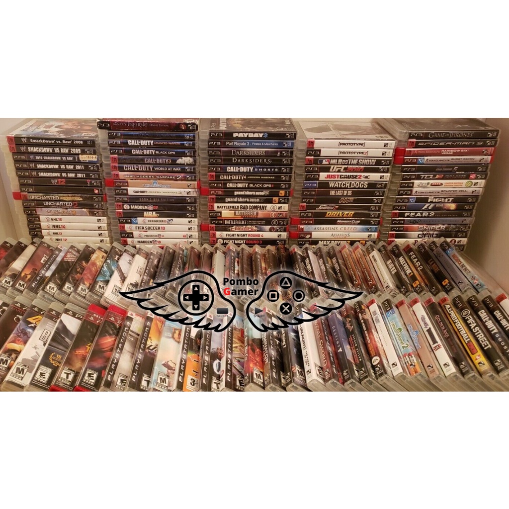 Jogos de PS3 R$ 39,90 Qualquer Jogo Aproveitem Games Como GTA, God of ...