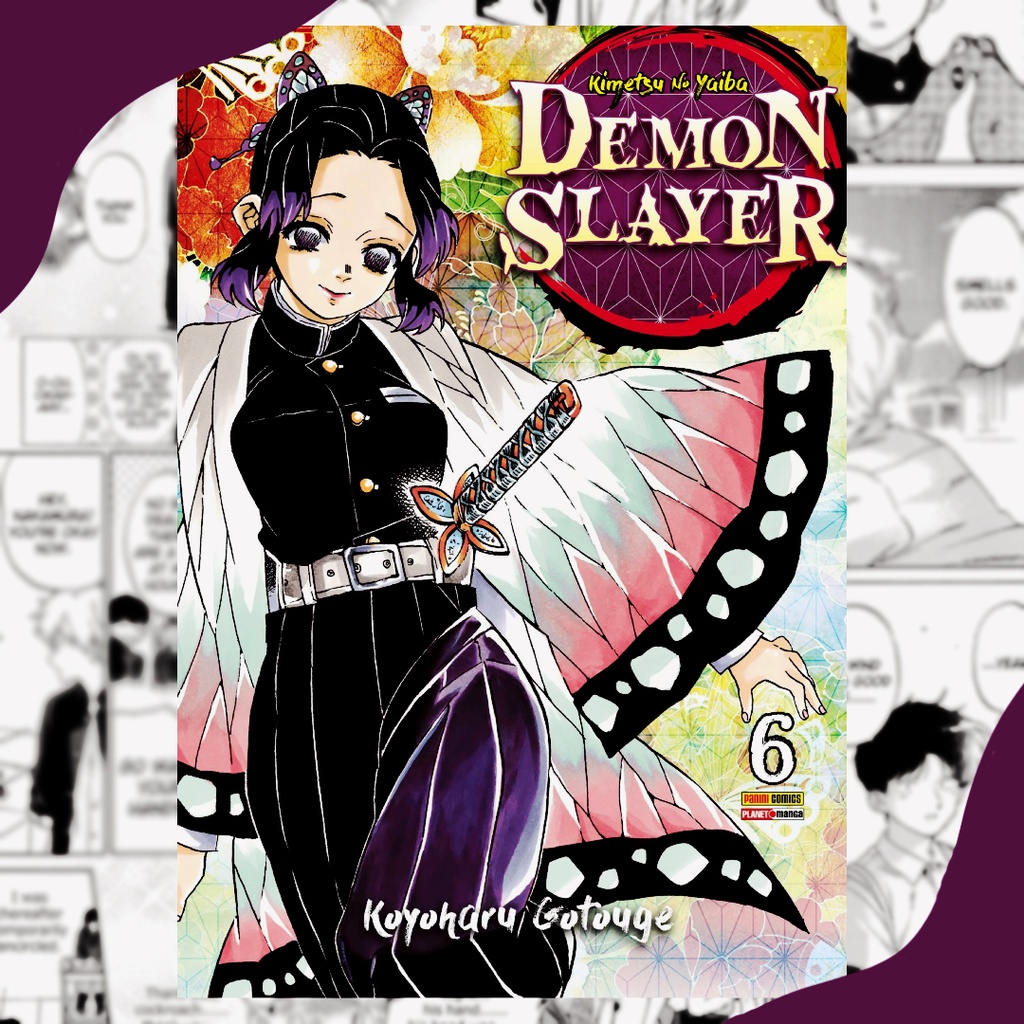DEMON SLAYER/KIMETSU NO YAIBA - VOLUME 6 (SEMINOVO) | Shopee Brasil