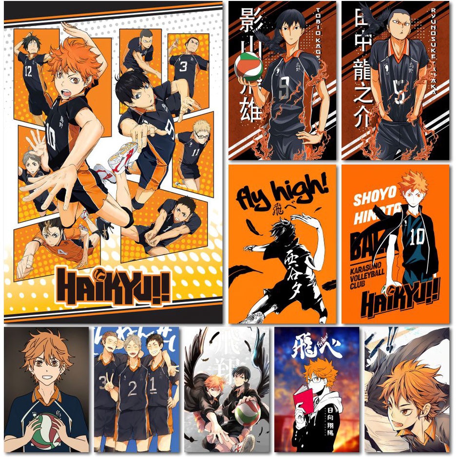 Placa Decorativa Haikyuu Tamanho 28x19cm | Shopee Brasil