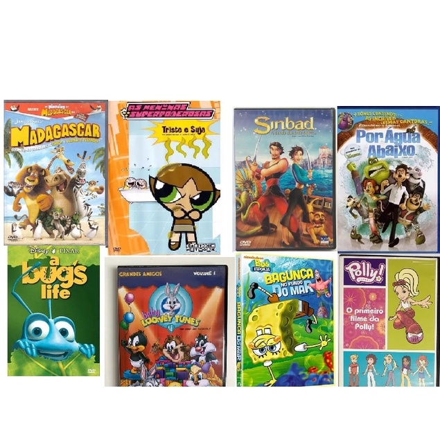 Kit Com 23 Dvds Infantil -Original- Usado | Shopee Brasil