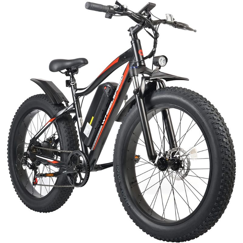Wheelspeed Electric Bike 26" X 4.0", 500W Motor & 32km/h Fat Tire ...