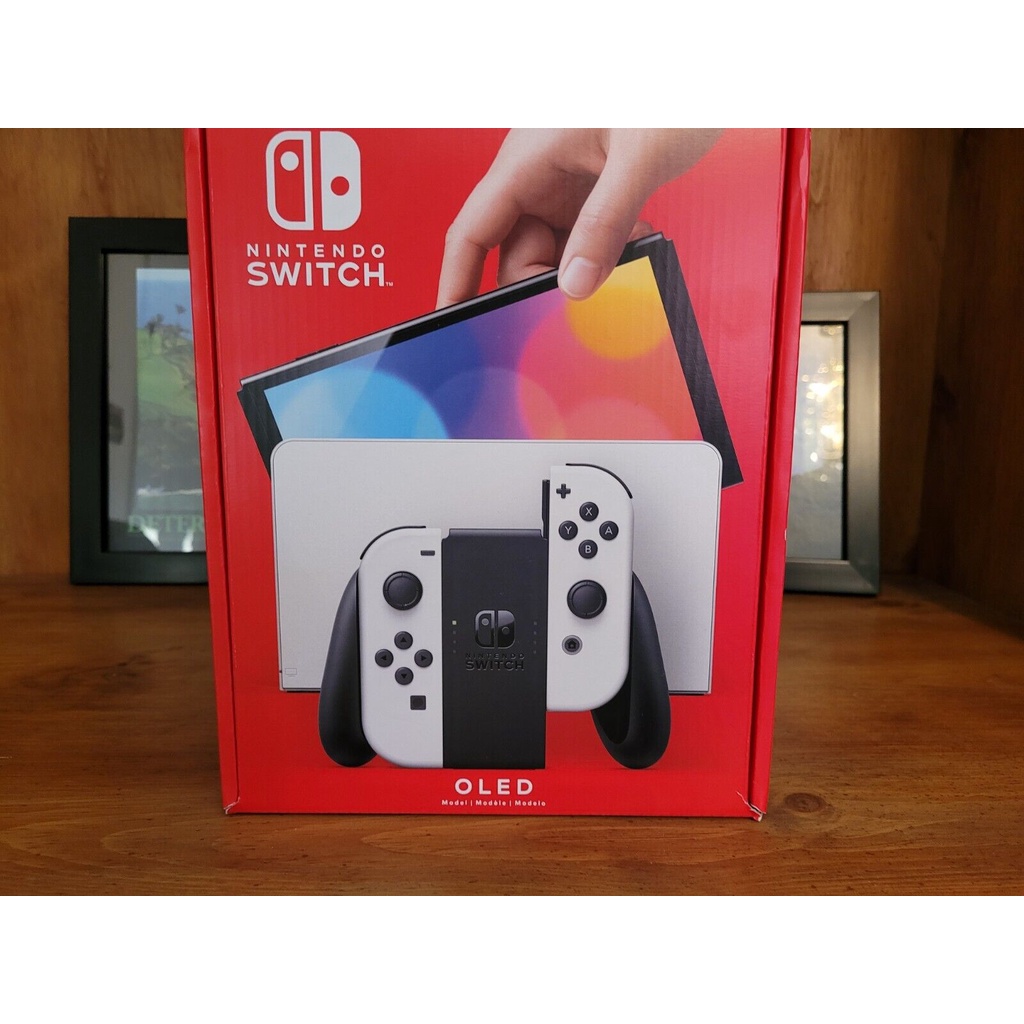 Nintendo Switch OLED Model HEG-001 Handheld Console - 64GB | Shopee Brasil