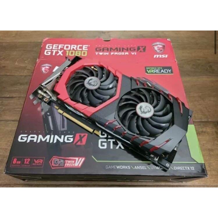 Brand new GeForce GTX 1080 gaming twin frozen VI graphics card ...