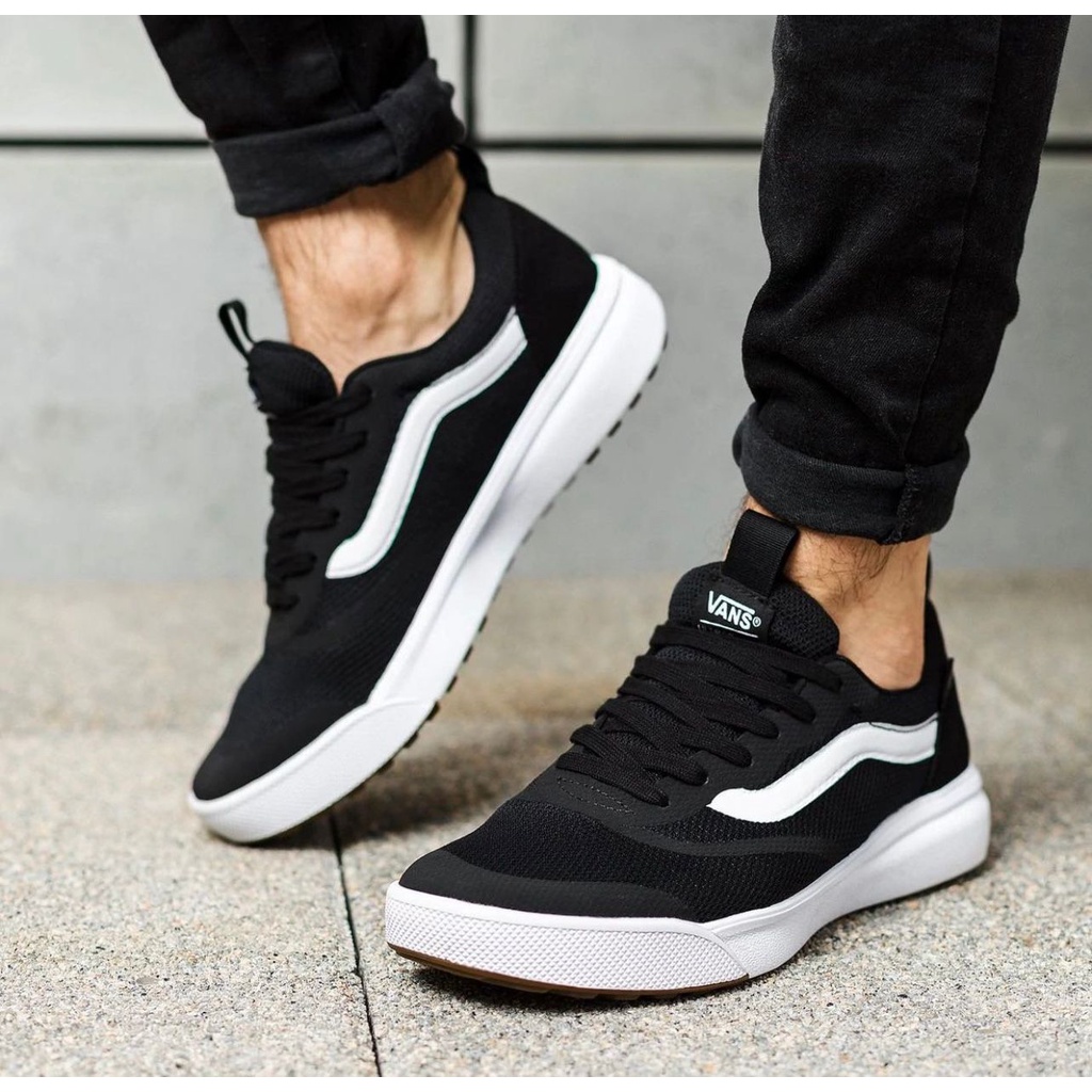 Tenis VANS ULTRA Academia Preto e Branco Esportes | Shopee Brasil