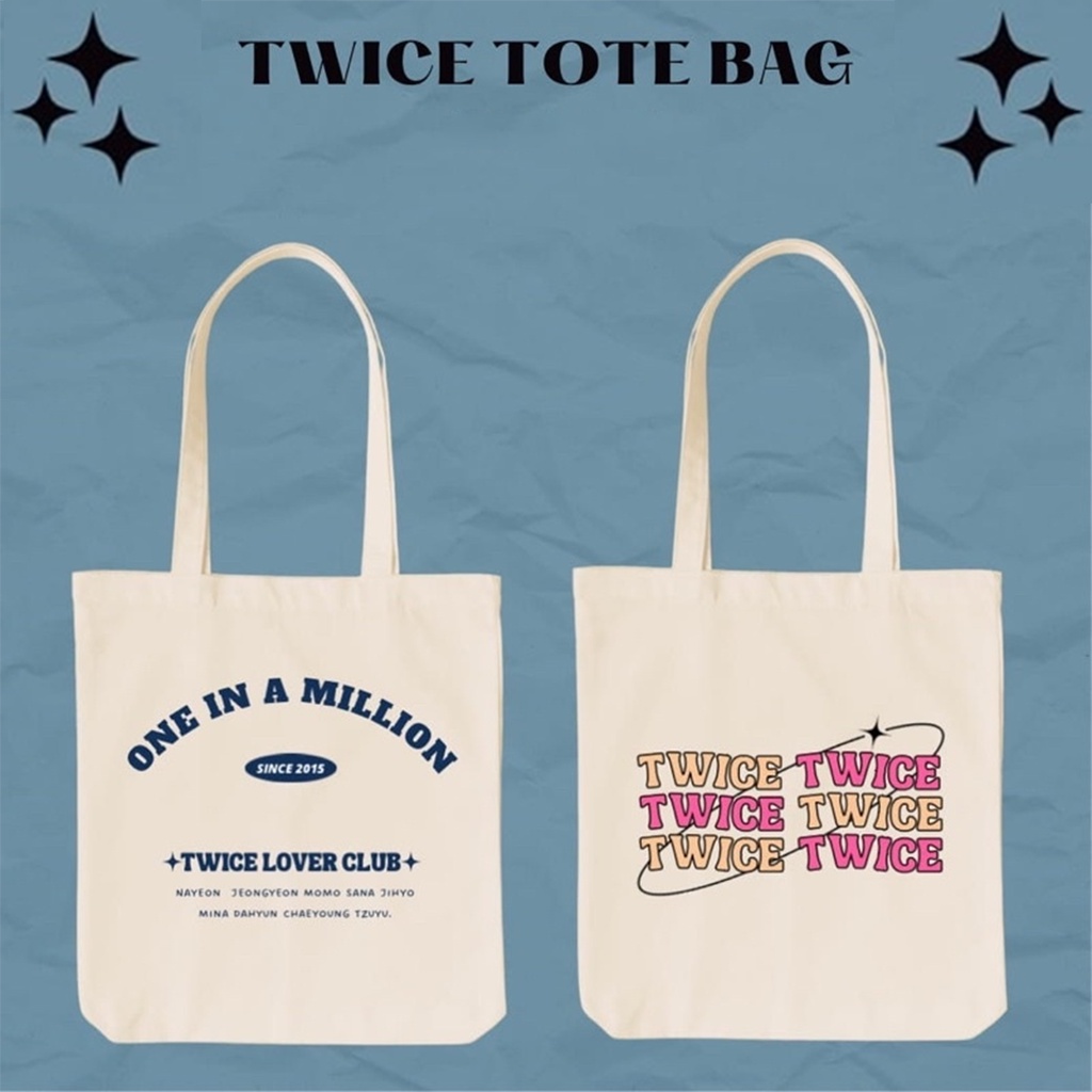 Bolsa Sacola Ecobag Twice Grupo Kpop | Shopee Brasil