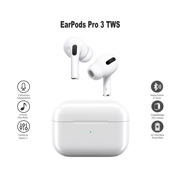 Fone Intra-Auricular Sem Fio Bluetooth 5.0 I13 Tws Inpods 13 Air Pods ...