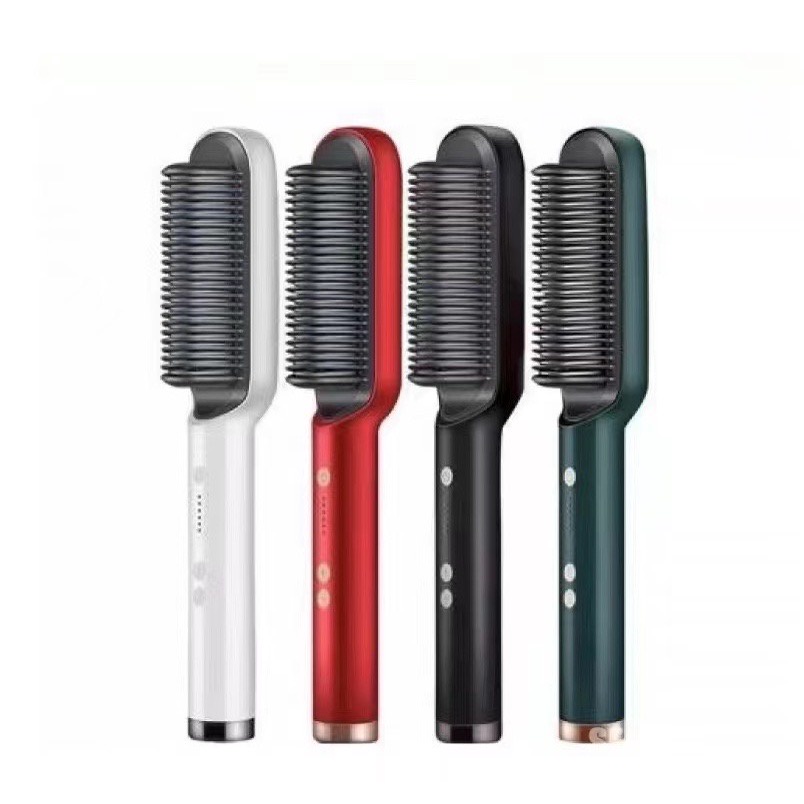 Escova Alisadora Anion Hair Pro 3 em 1 , Chapinha e Modelador de Cachos ...