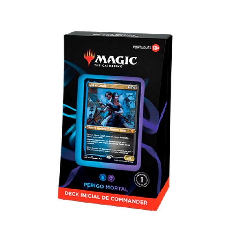 Deck Inicial de Commander - Perigo Mortal, Magic: The Gathering ...