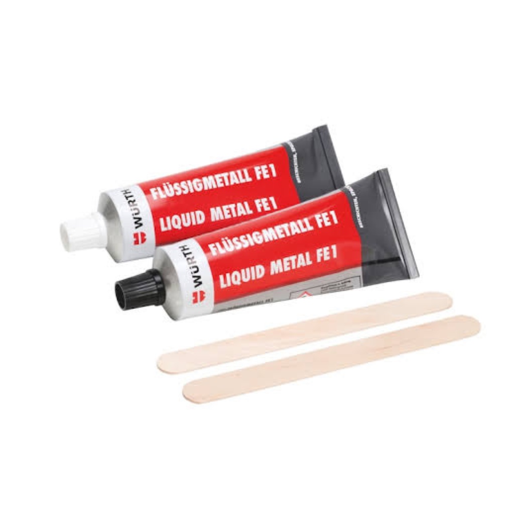 Super Cola Wurth Para Metal Ferro Solda A Frio 500g - Escorrega o Preço