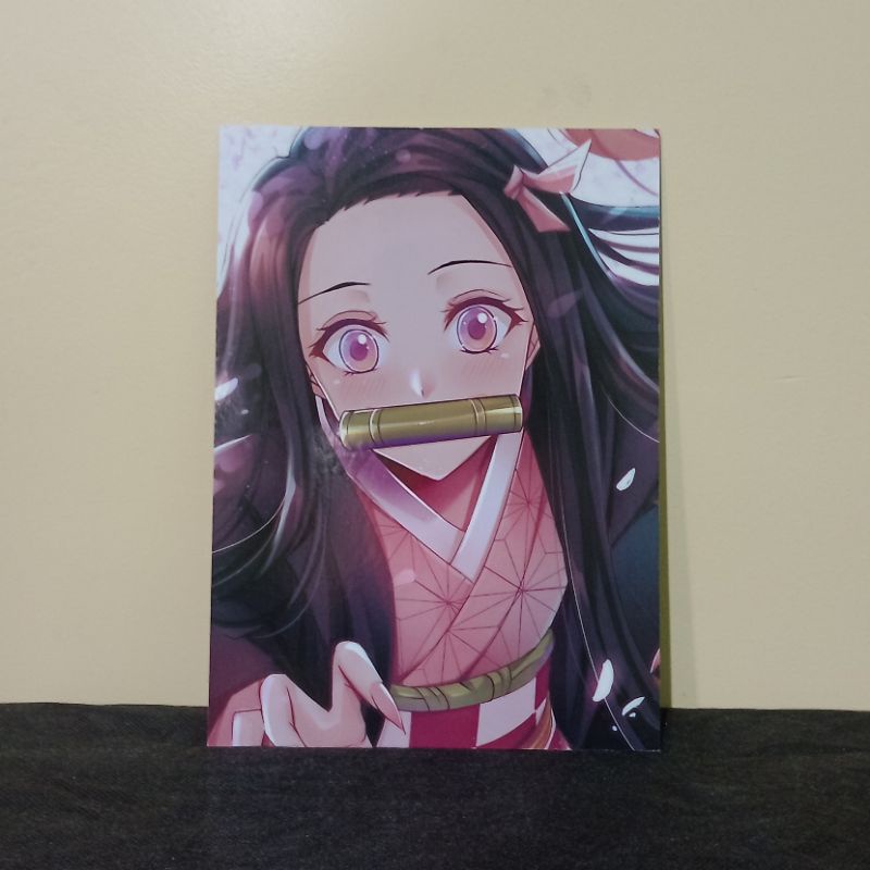Quadro Nezuko 30cm MDF | Shopee Brasil