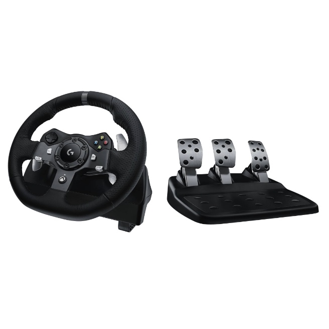 Volante Gamer Logitech Driving Force G920 Para Xbox One Series S e X e ...