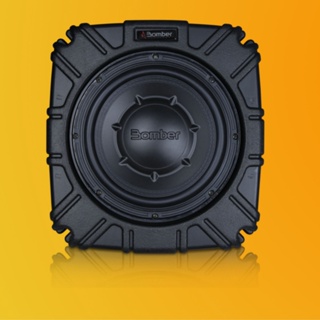 Caixa Slim Selada Bomber Passiva Subwoofer 8 Polegadas 200w | Shopee Brasil