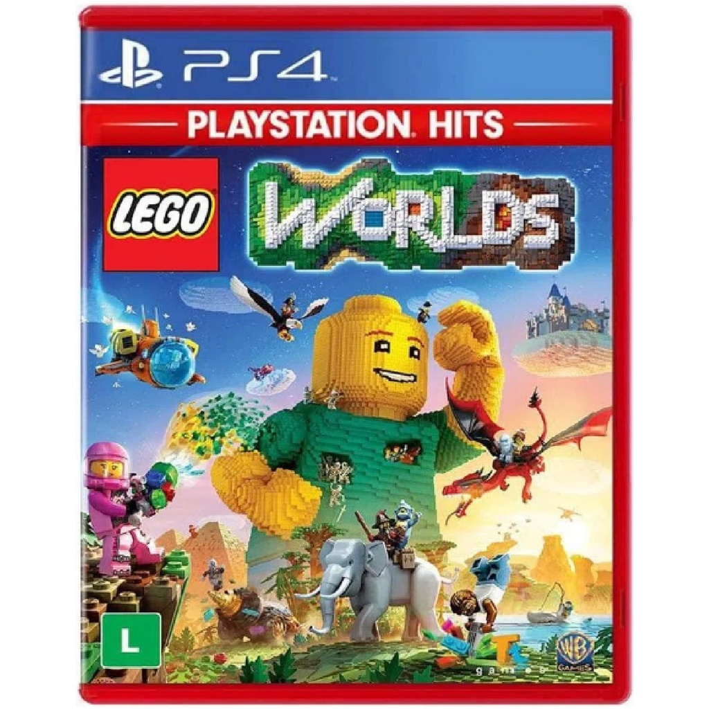 Lego Worlds PS4 Mídia Física Novo Lacrado Pronta Entrega | Shopee Brasil
