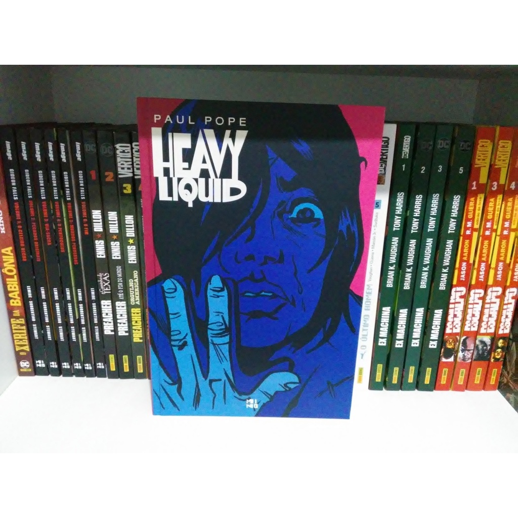 HQ Heavy Liquid por Paul Pope - Mino - Capa Dura - Escorrega o Preço
