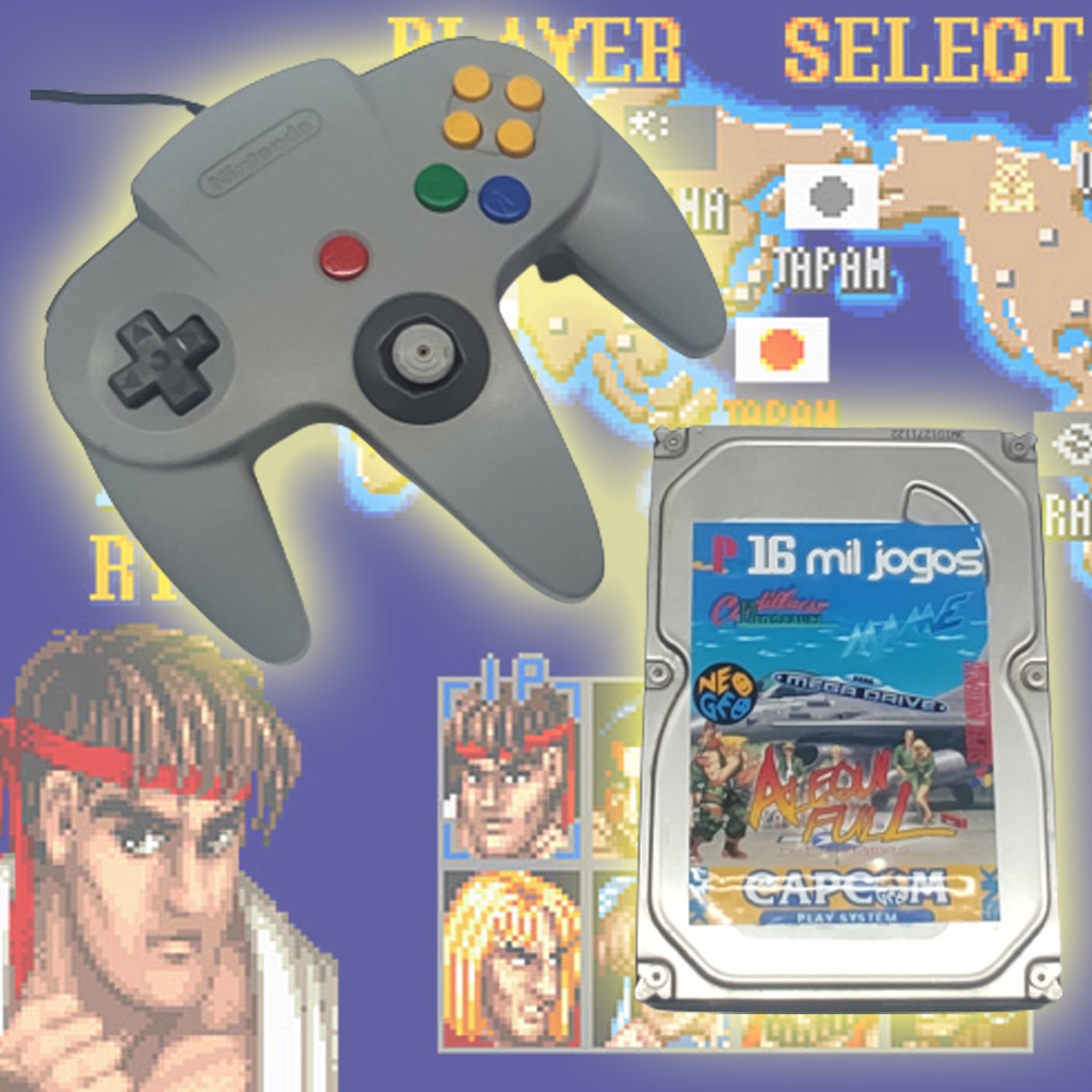 HD Batocera + Controle N64 | Shopee Brasil