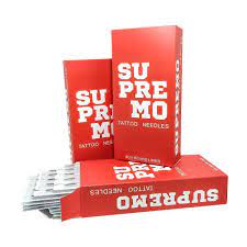 agulha supremo tattoo needles box round liner 3RL | Shopee Brasil