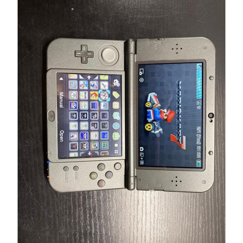 Nintendo New 3DS XL4GB Black w/40+Games Top Ips - Escorrega o Preço