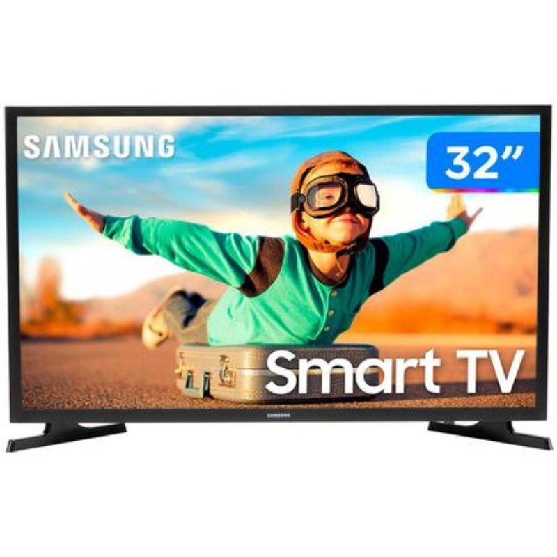 Smart TV LED 32" HD Samsung T4300 com HDR Sistema Operacional Tizen Wi ...