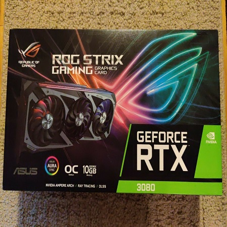 Placa gráfica ASUS NVIDIA GeForce RTX 3080 ROG STRIX GAMING OC Edition original - NA MÃO ...