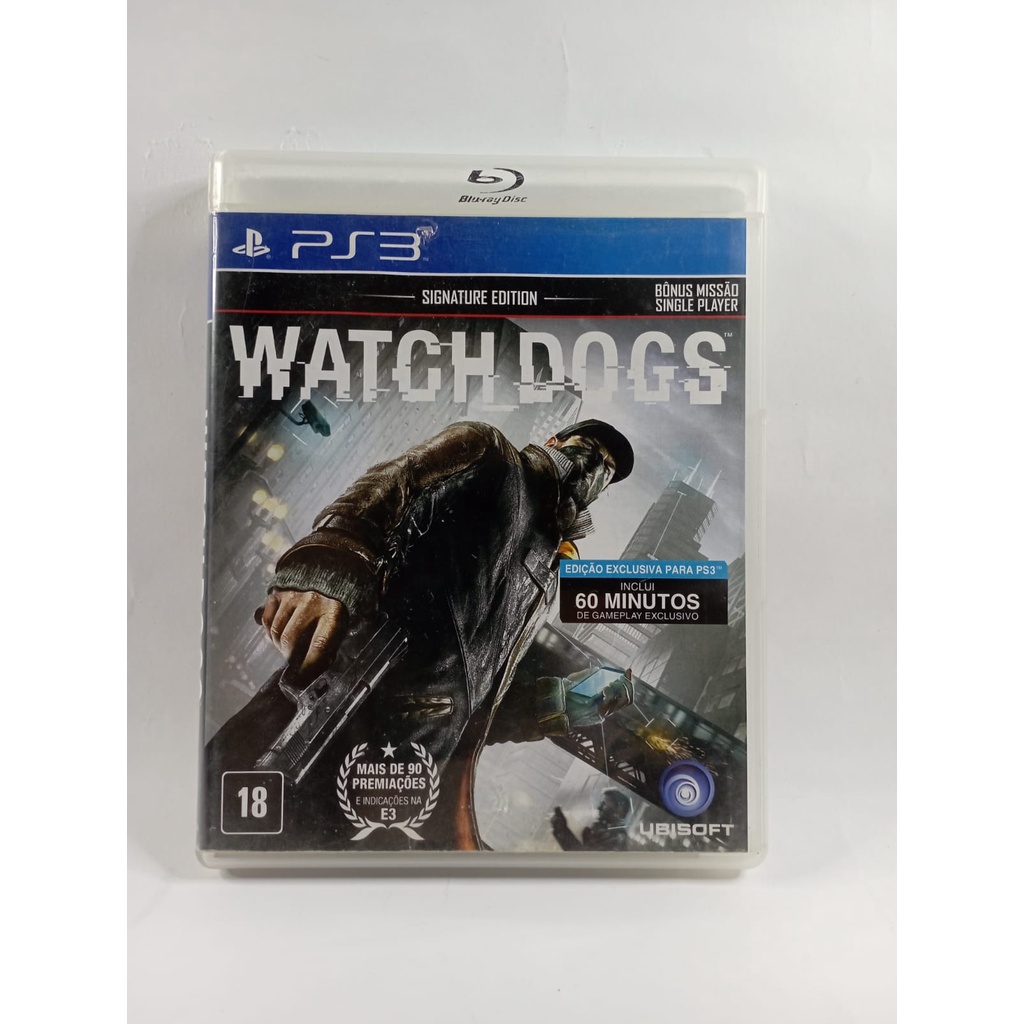 JOGO WATCH DOGS PS3 ORIGINAL | Shopee Brasil