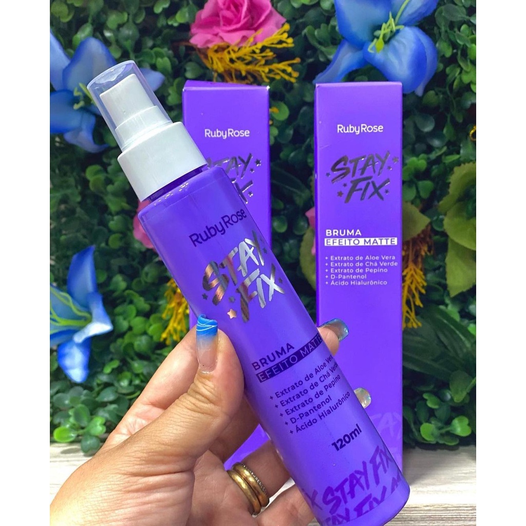 Bruma fixadora Stay FIx - Ruby rose | Shopee Brasil