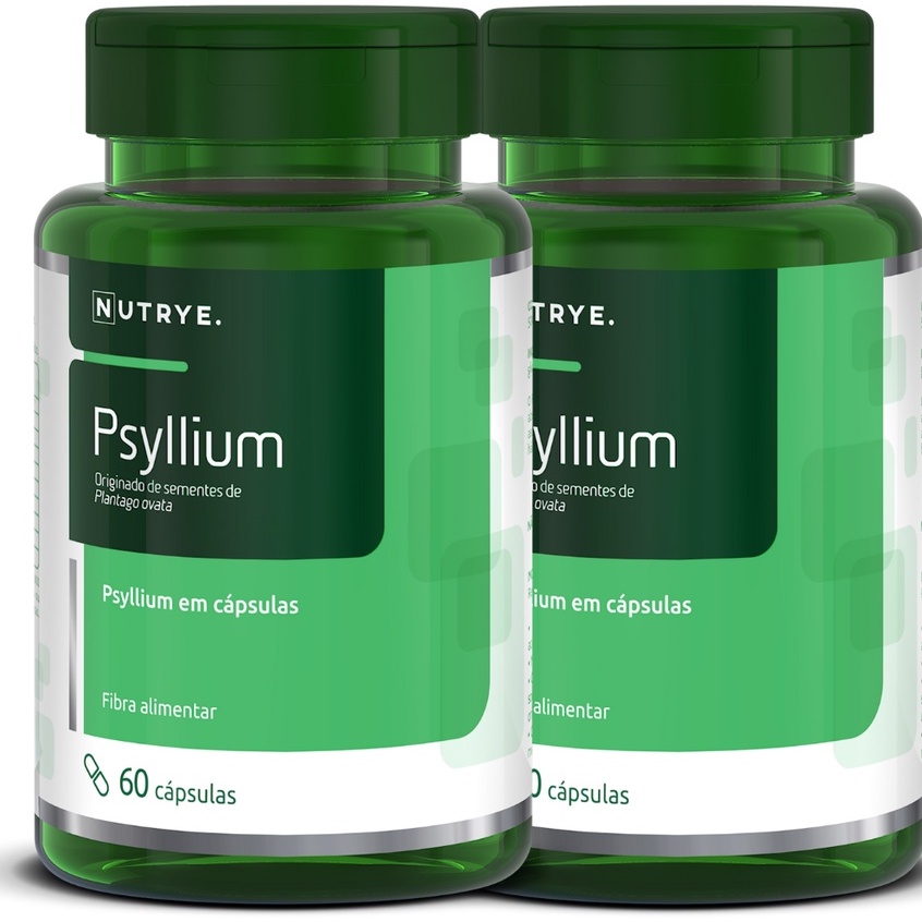 Psyllium, Pimenta, Gengibre, Cafeína e vitaminas 120 caps - Growth ...