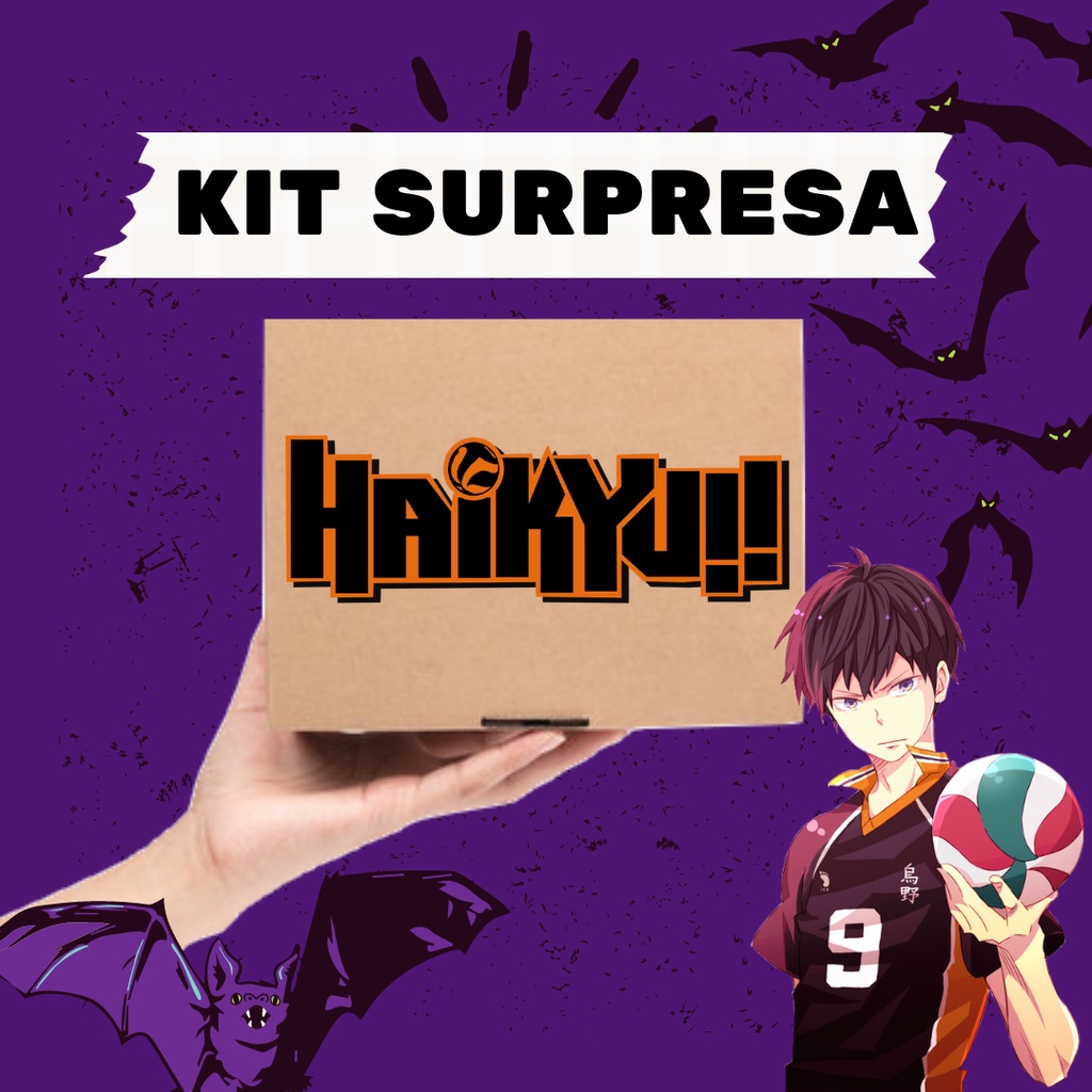 Kit Personalizado do anime Haikyuu | Shopee Brasil