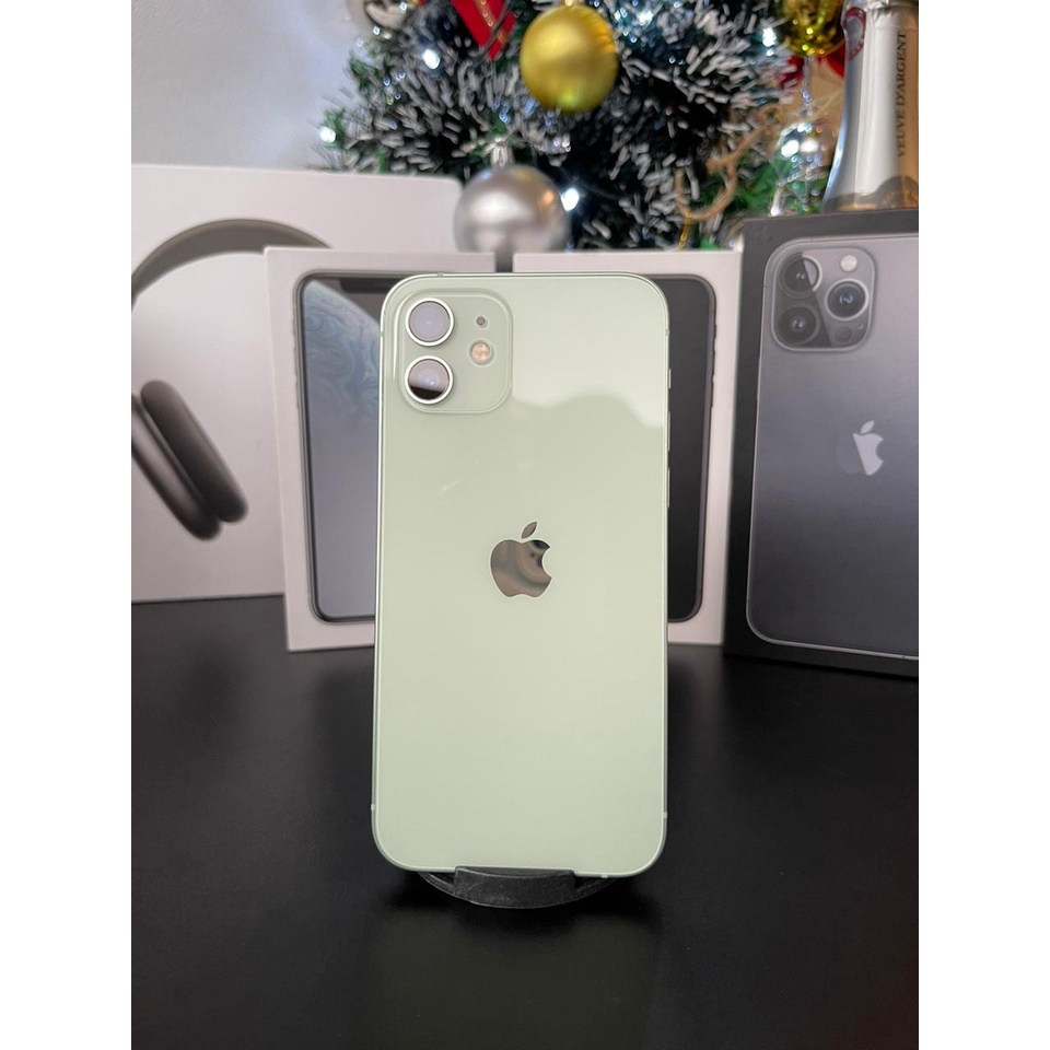 Iphone 12 64 gb Verde - Semi novo - Escorrega o Preço