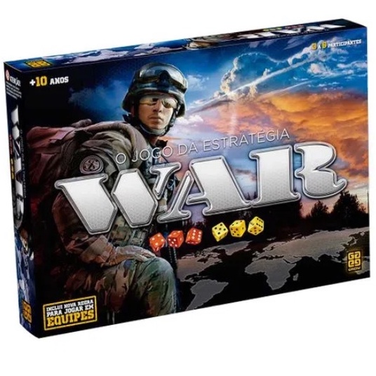 Jogo de Tabuleiro War Grow 02000 Original Pronta Entrega | Shopee Brasil