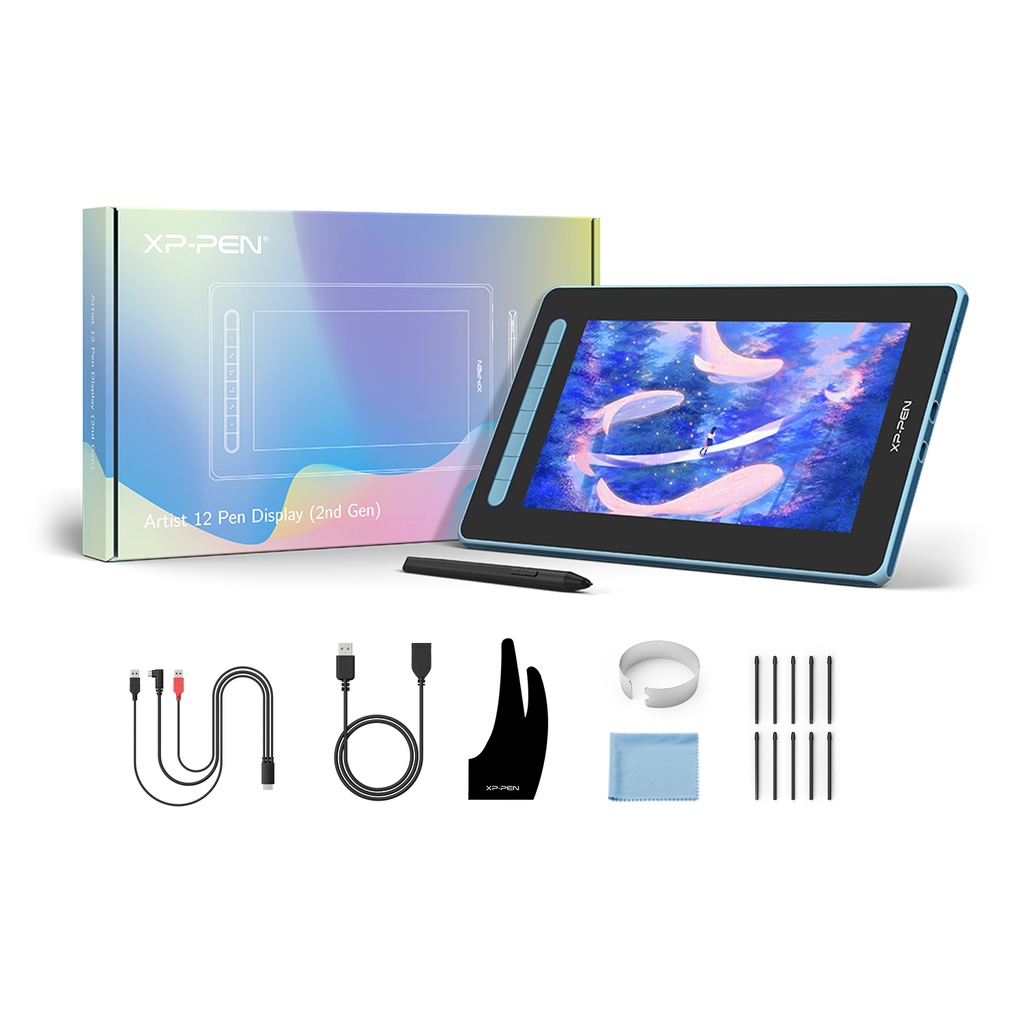 MESA DIGITALIZADORA XPPEN ARTIST 12 PEN DISPLAY (2ND GEN) AZUL ...