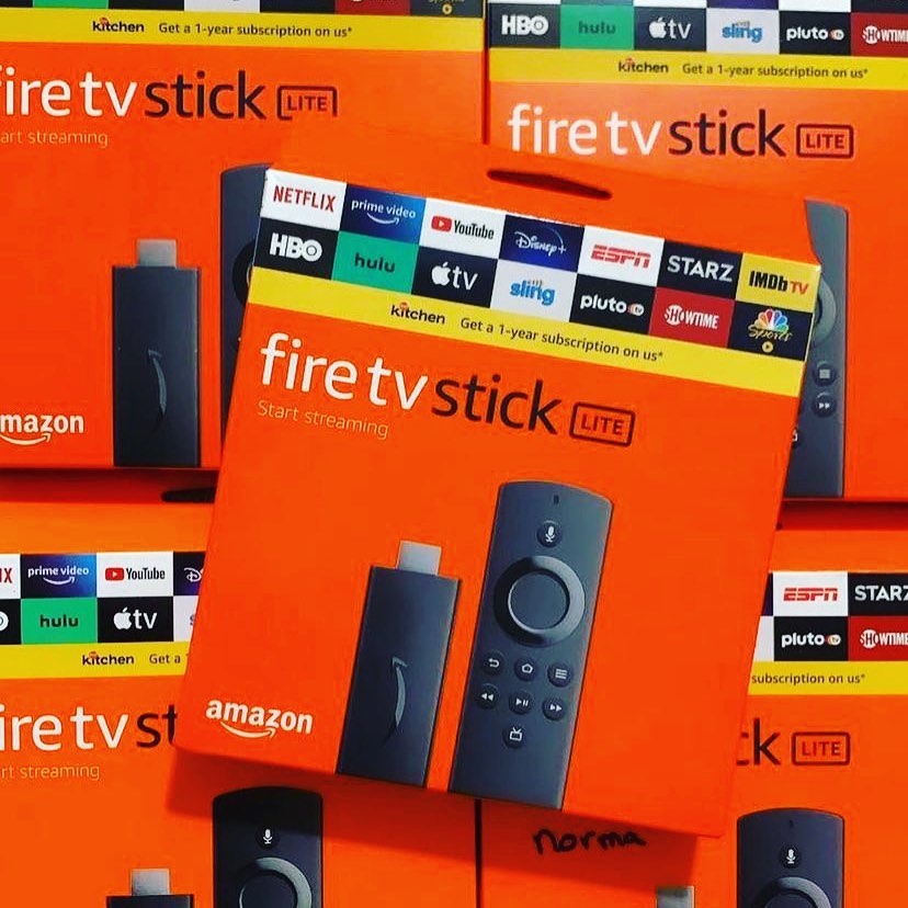 Amazon Fire TV Stick Lite com Alexa Voice Remote HD 8GB preto com 1GB ...