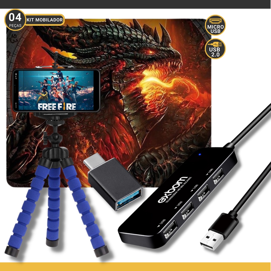 Kit Mobilador Gamer Completo Promoção Para Celular - Melhor Preço ...