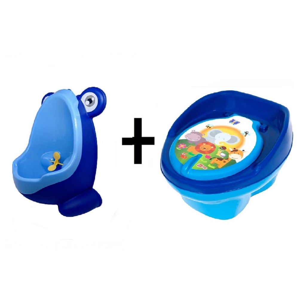 Troninho Pinico floresta + Mictorio Infantil Micbaby 3 ventosas ...