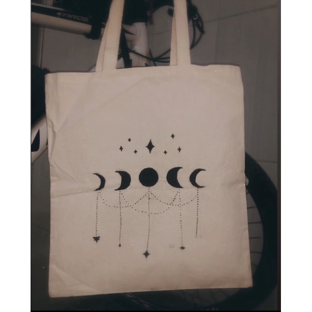 Ecobag personalizada - estados da lua | Shopee Brasil