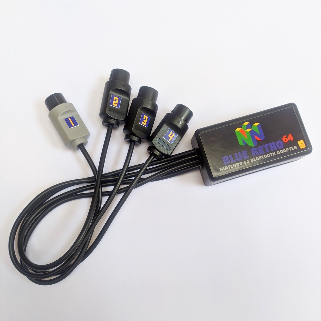 BlueRetro 64 - 4 Player - Adaptador de controle bluetooth para Nintendo ...