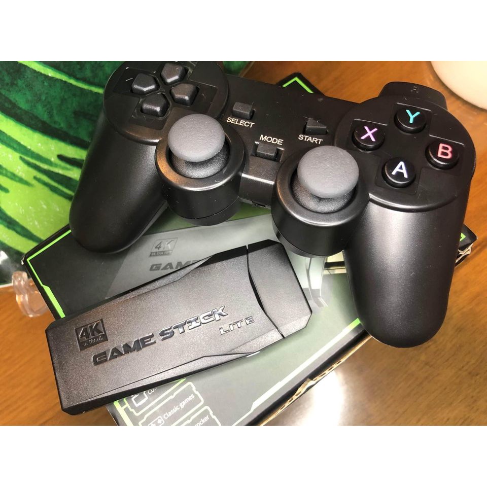 Game Stick 4K - 64GB Com Mais De 10 Mil Jogos | Shopee Brasil