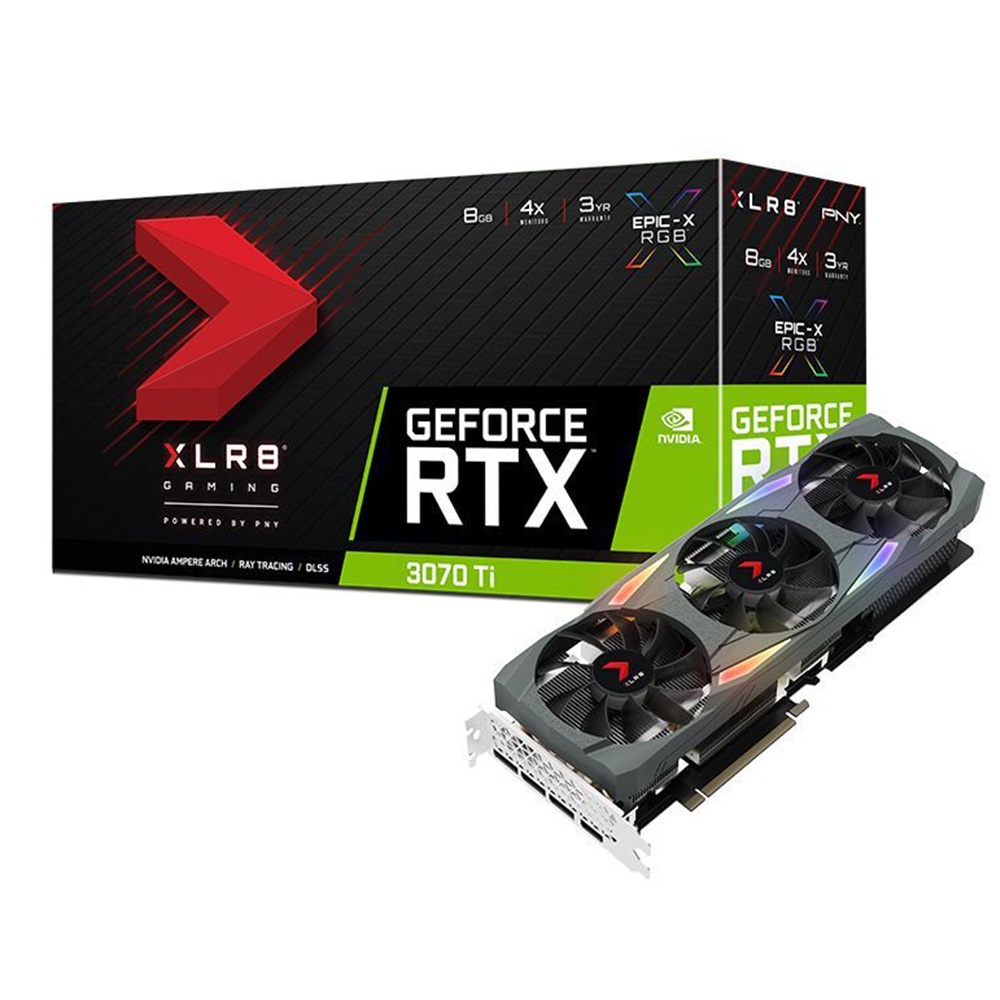 Placa De Vídeo Pny Nvidia Geforce Xlr8 Epic-X Rgb Triple Fan Rtx 3070 ...
