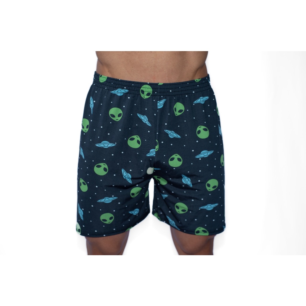 Cueca Samba Canção Pijama Estampado Masculino Short Dormir Desenho ...