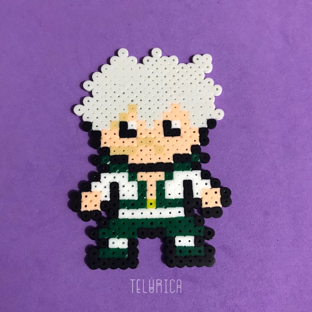 Sanemi (Demon Slayer) - Adesivo de Parede em Pixel Art | Shopee Brasil