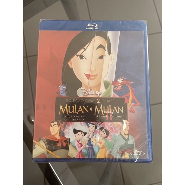 Blu-ray Mulan e Mulan a lenda continua(Lacrado) 2filmes | Shopee Brasil