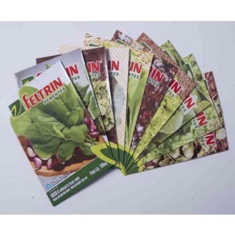 Sementes variadas feltrin para horta | Shopee Brasil