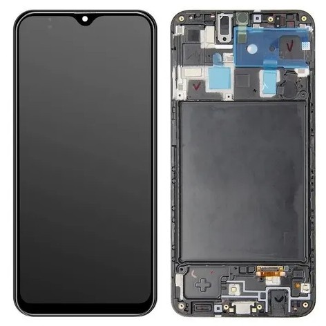 Tela Frontal Display LCD Touch M30 M305 M30M M31 M315 OLED Com ARO | Shopee Brasil